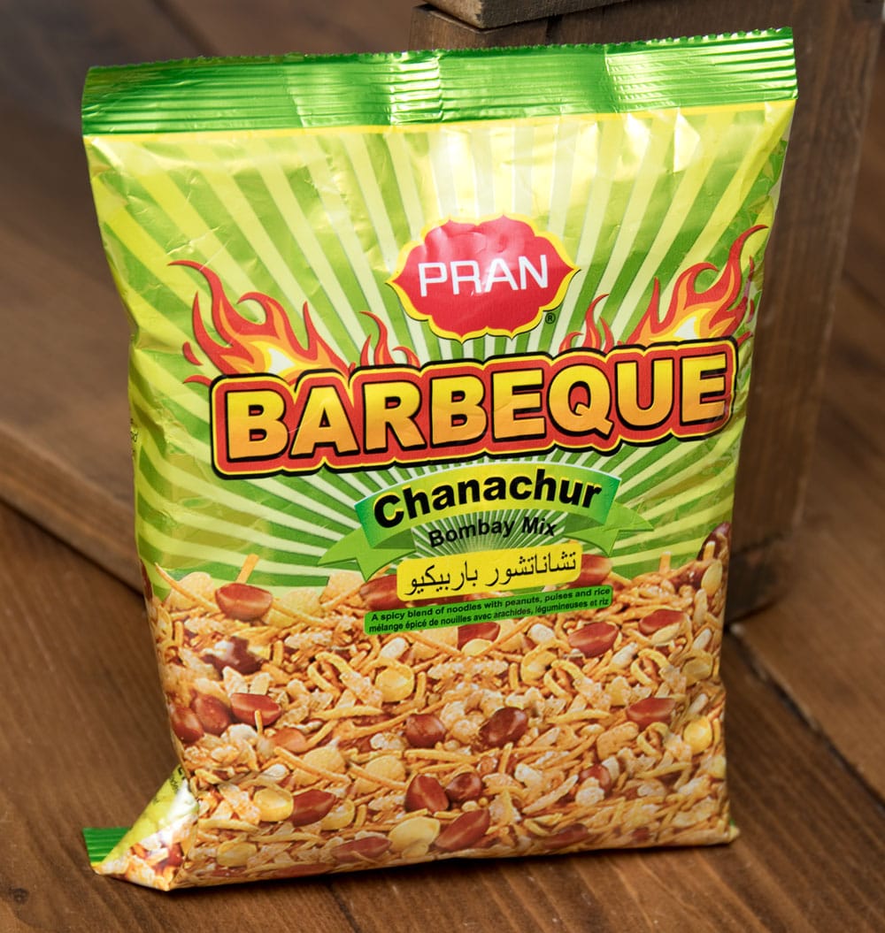 [PRAN]BARBEQUE CHANACHUR BOMBAY MIX - バーベキュー・チャナチュール・ボンベイMix の通販 ...